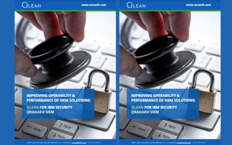 Improving Operability & Performance Of Siem Solutions: Qlean For Ibm ...