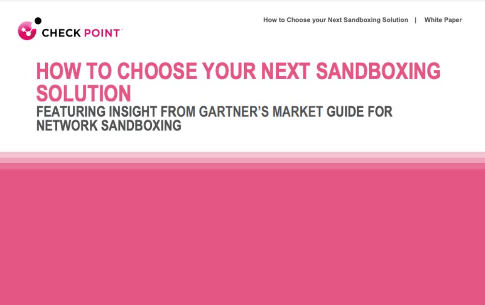 How To Choose Your Next Sandboxing Solution - RevTech NewsRoom