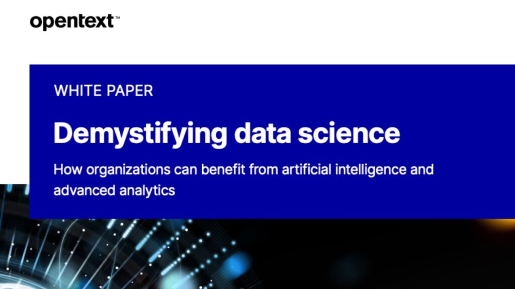 Demystifying data science