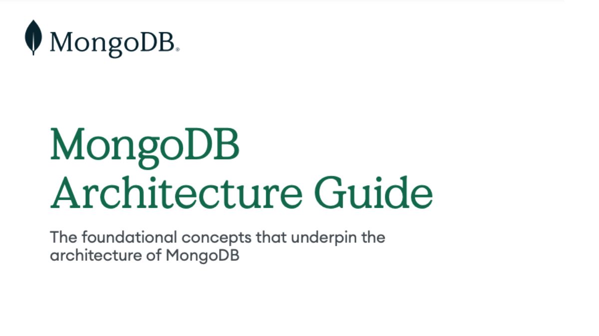 MongoDB architecture Guide - RevTech NewsRoom